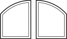 Custom Shaped Window Sizes | Stanek Vinyl Replacement Windows